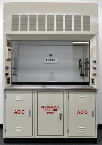 5′ Bedcolab Fume Hood w/ Flammable Cabinets - National Laboratory Sales