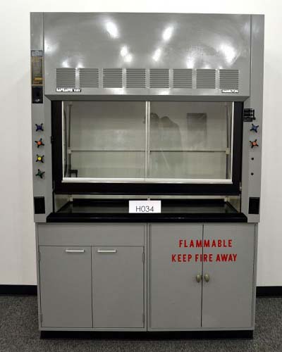 5′ Hamilton Scientific SafeAire w/ Expoxy Work Surface | National ...