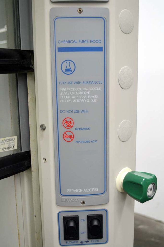 6' Labconco Walk-In Fume Hood - National Laboratory Sales