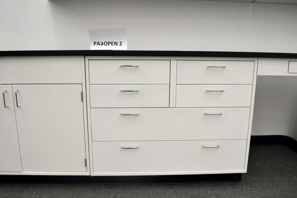 15' Fisher Hamilton Cabinets w/ 9' Wall Units | NLS