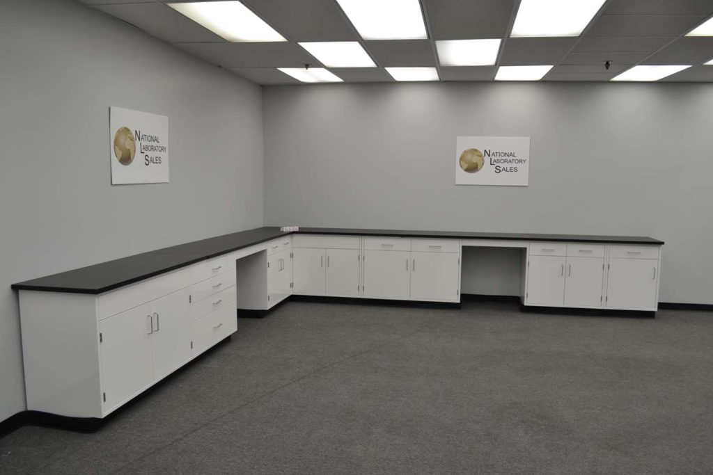 17' x 15' Fisher American "L" Cabinets - National Laboratory Sales